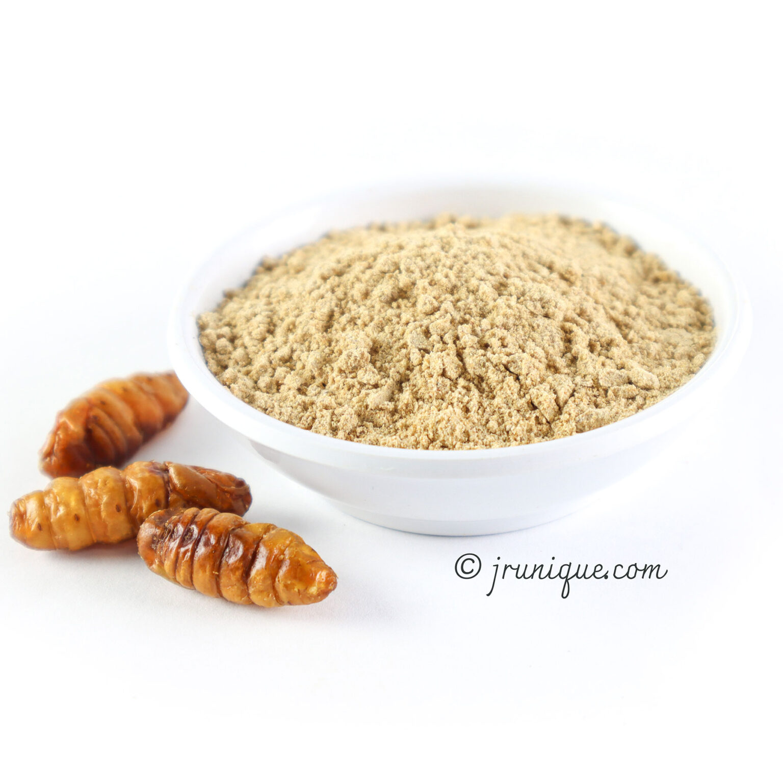Silkworm Pupae Powder (Bombyx Mori) - JR Unique Foods Ltd
