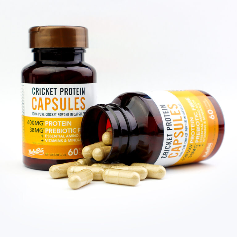 Cricket Protein Capsules - JR Unique Foods Ltd